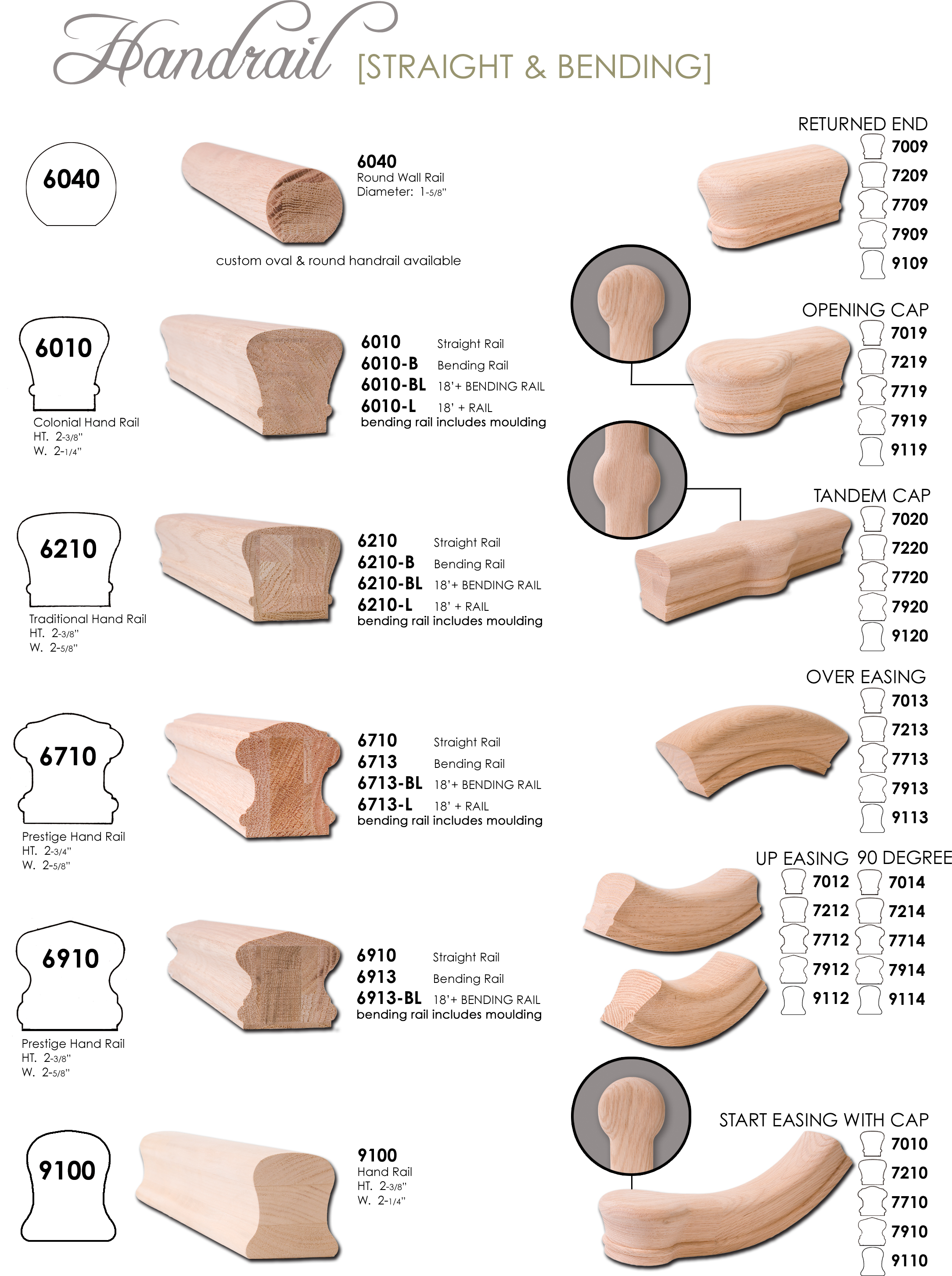 Wood Handrail And Wood Fittings For Stairs Railings Wood Handrail And Wood Fittings For Stairs Railings