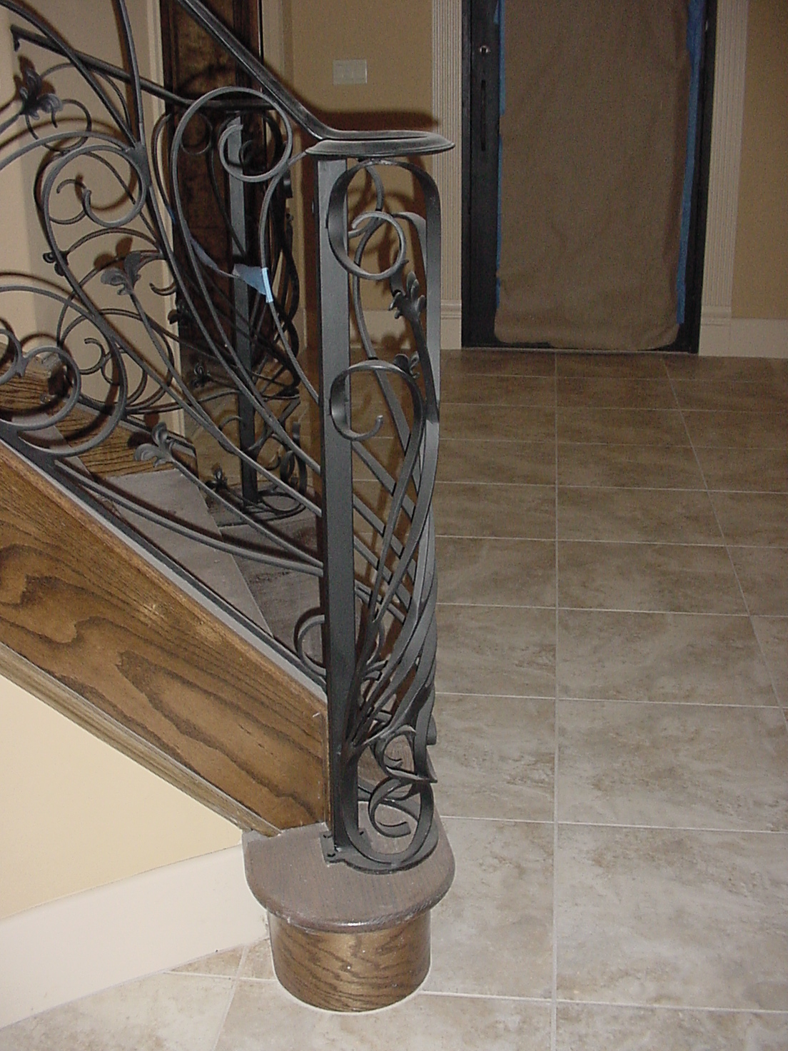 custom iron stair panels 4 | House of Forgings | Stair and Railing Products