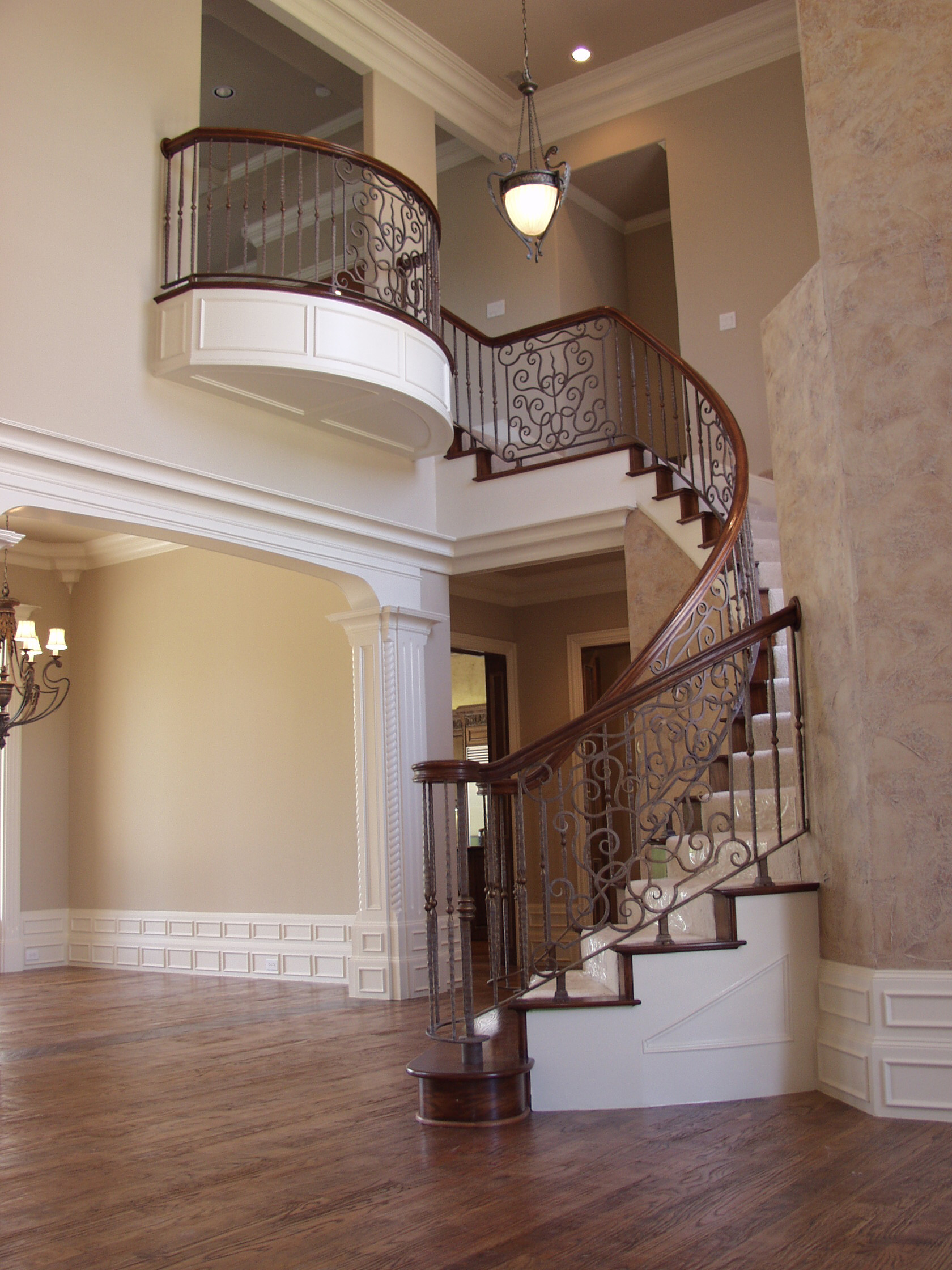 custom iron staircase 6 | House of Forgings | Stair and Railing Products