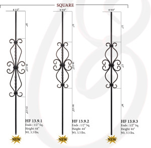 scroll-balusters-2 | House of Forgings | Stair and Railing Products