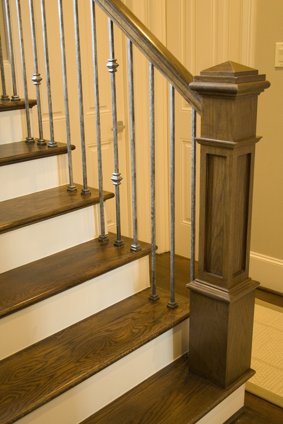 Box Newel with Versatile Balusters | House of Forgings | Stair and ...