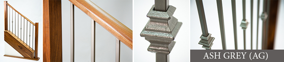 Ash Grey-Slider | House of Forgings | Stair and Railing Products