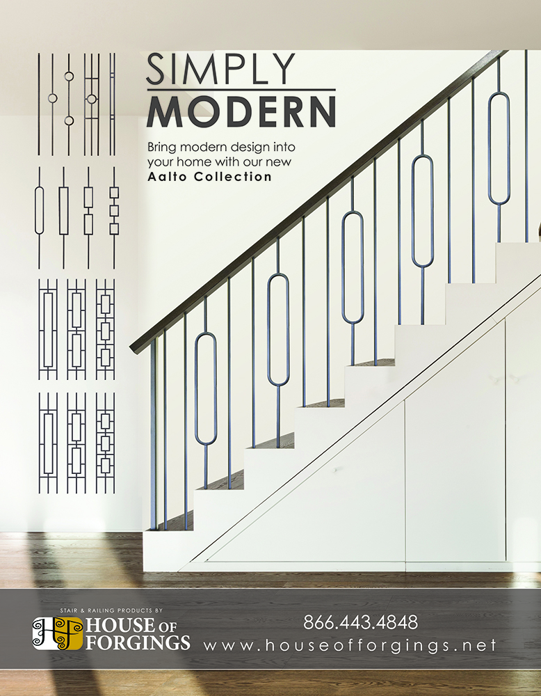 Aalto Collection-Flyer Front-web | House of Forgings | Stair and ...