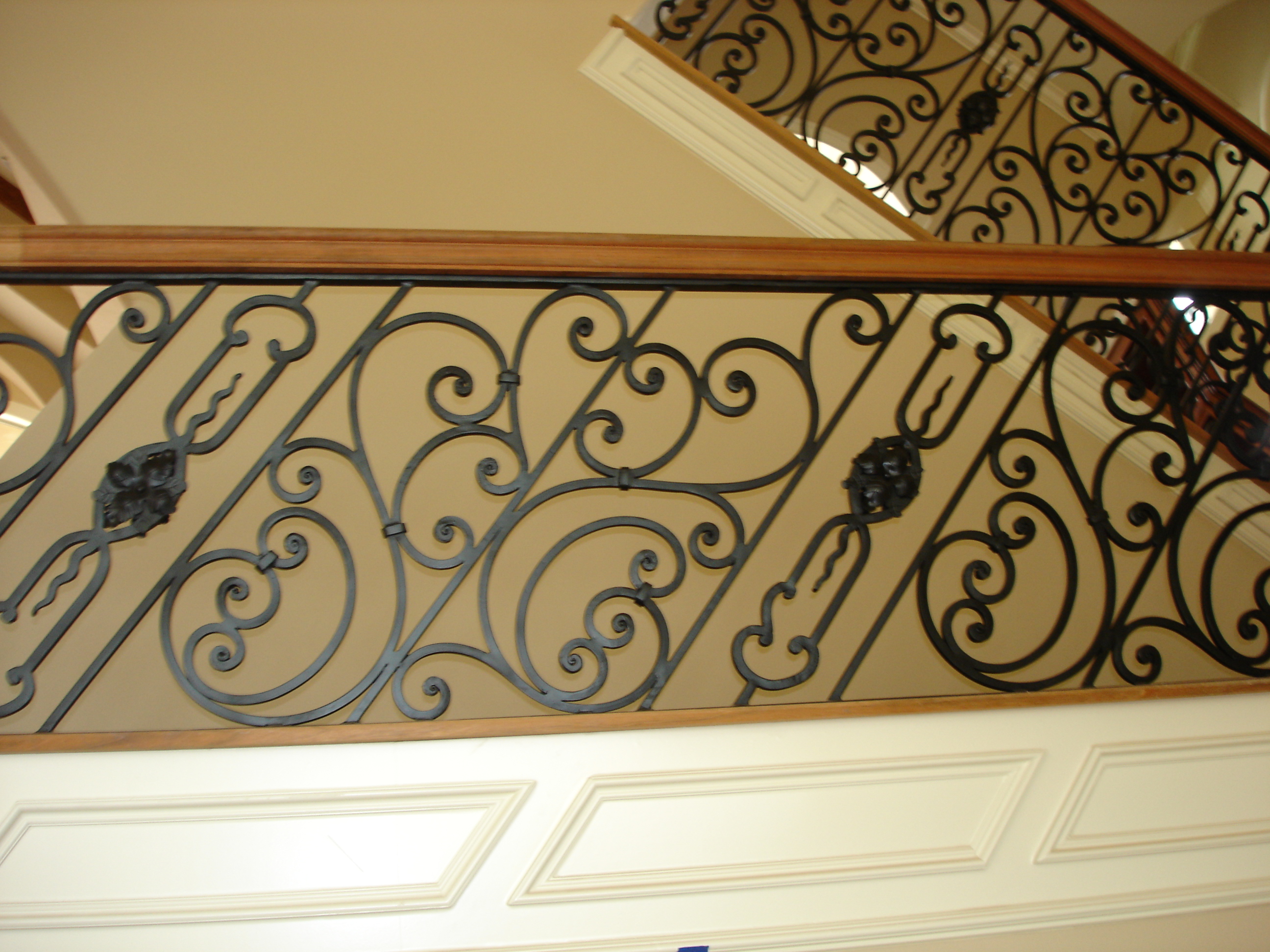 stair-custom-panels (6) | House of Forgings | Stair and Railing Products