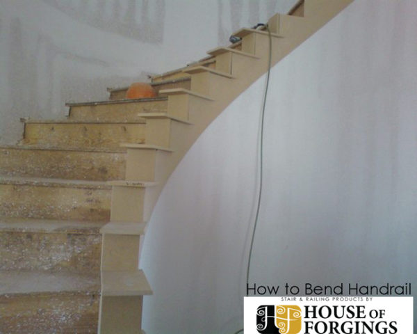 How to Bend Wooden Stair Handrail for Curved Staircases