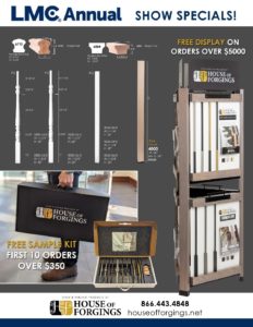 LMC Show Special Flyer-Web | House of Forgings | Stair and Railing Products