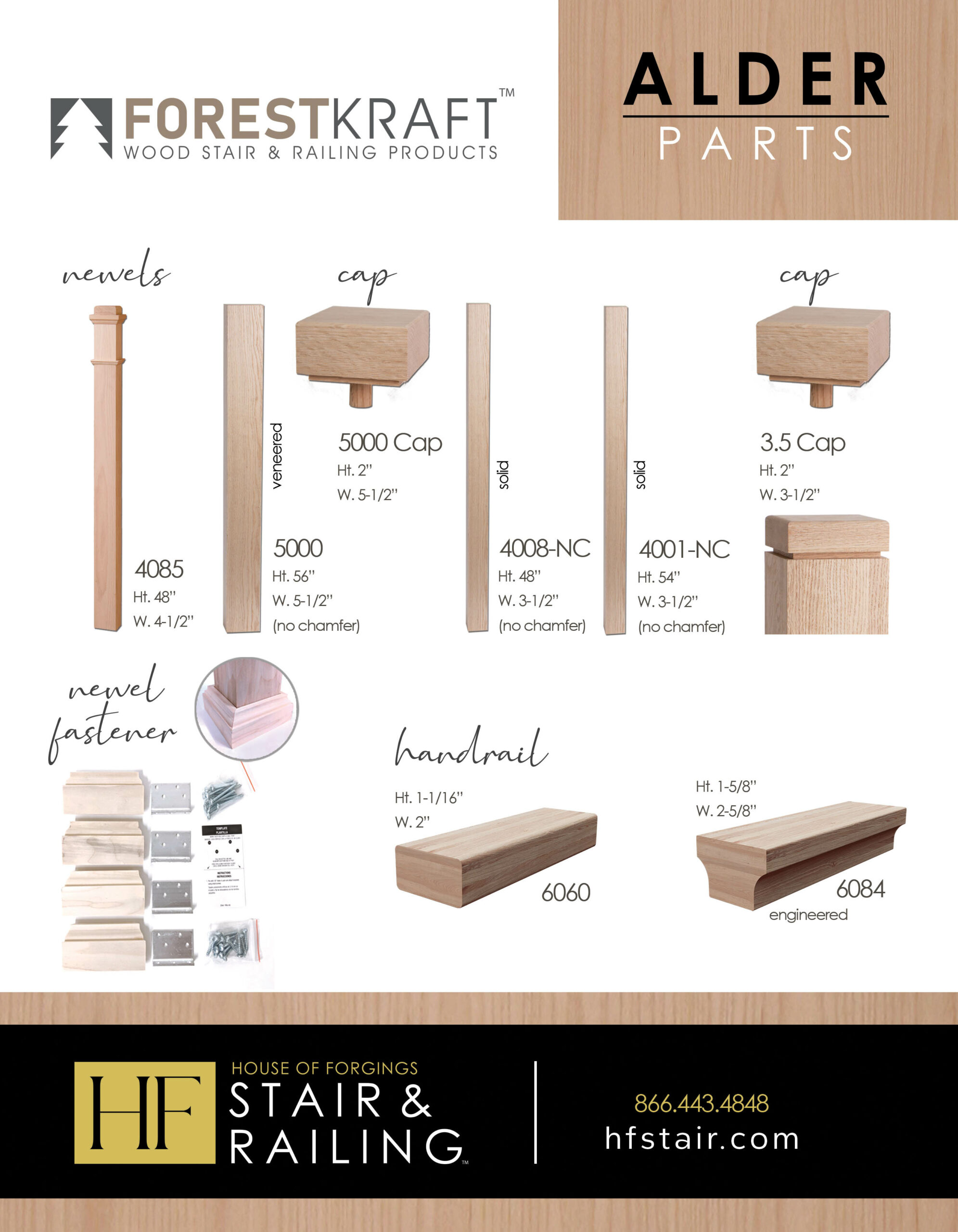 Alder Flyer-Web | House of Forgings | Stair and Railing Products