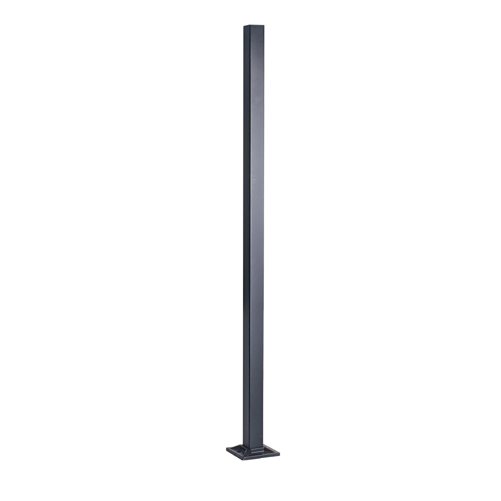 Square Post Options – 40 x 40 x 2 mm – Satin Black | House of Forgings ...