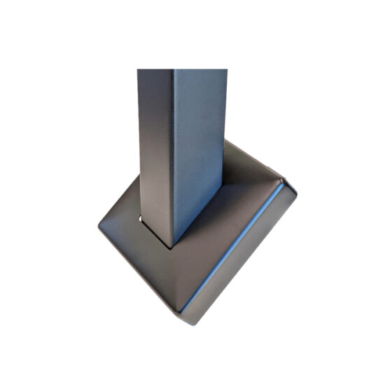 Square Post Options – 40 x 40 x 2 mm – Satin Black | House of Forgings ...
