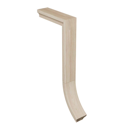 7499 – 2 Rise Straight Gooseneck Wood Handrail Fitting | House of ...