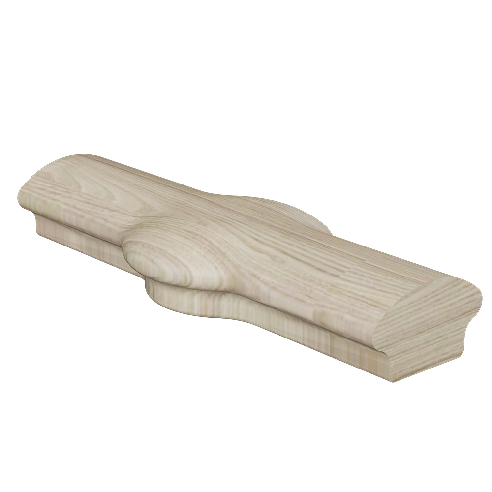 7520 Tandem Cap Wood Handrail Fitting | House of Forgings | Stair and ...