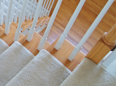 Traditional False End Tread Caps for Stairway Upgrade