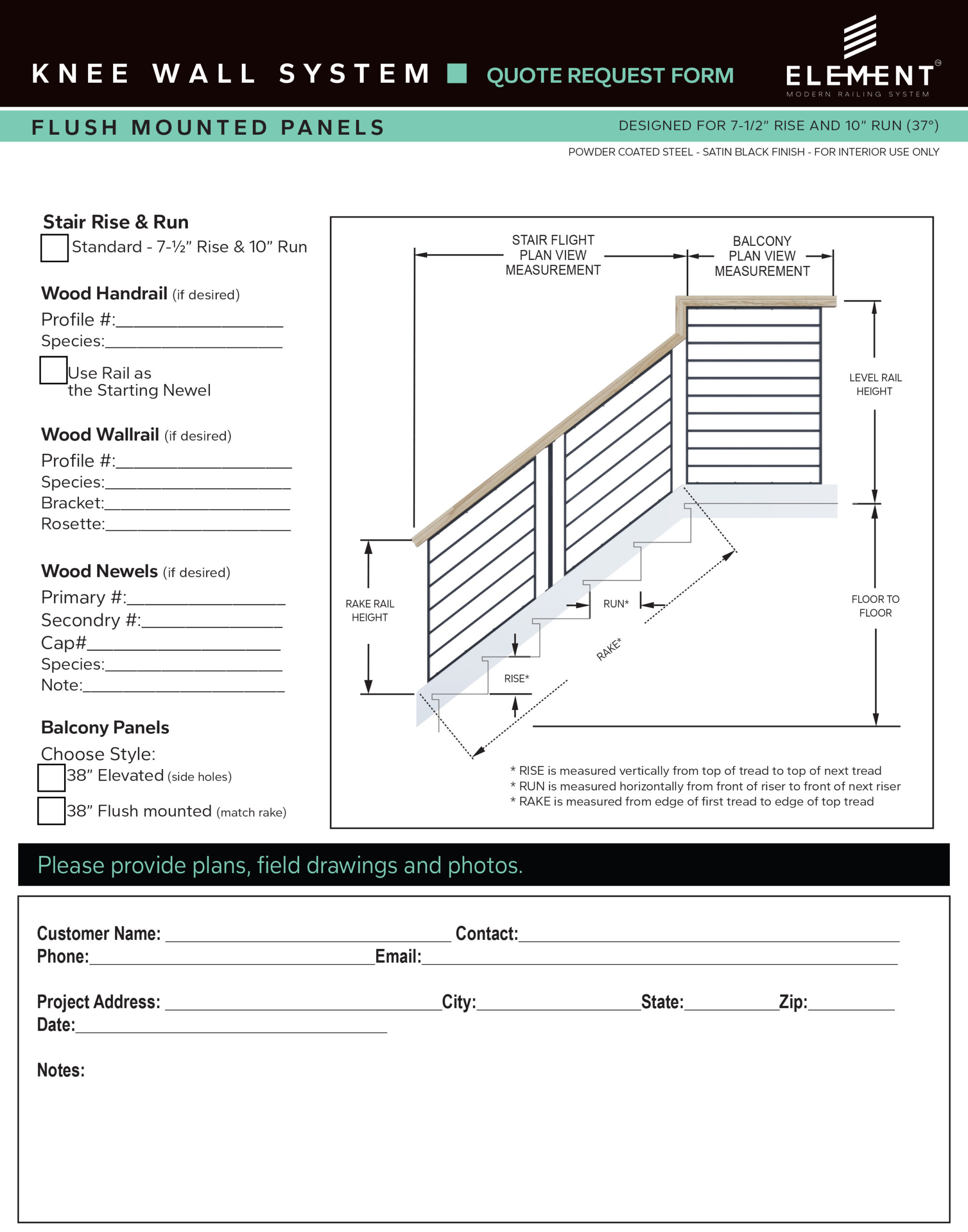 knee-quote | House of Forgings | Stair and Railing Products