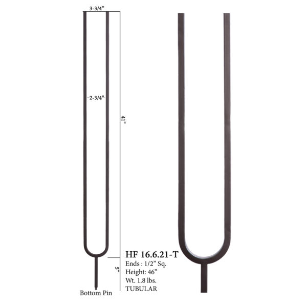 16.6.21-T – U-Shaped Arch | House of Forgings | Stair and Railing Products