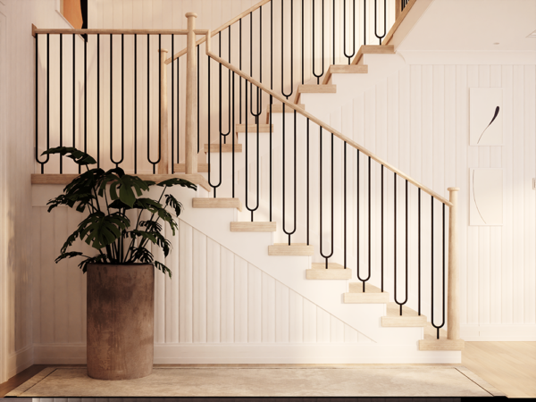 16.6.21-T – U-Shaped Arch | House of Forgings | Stair and Railing Products