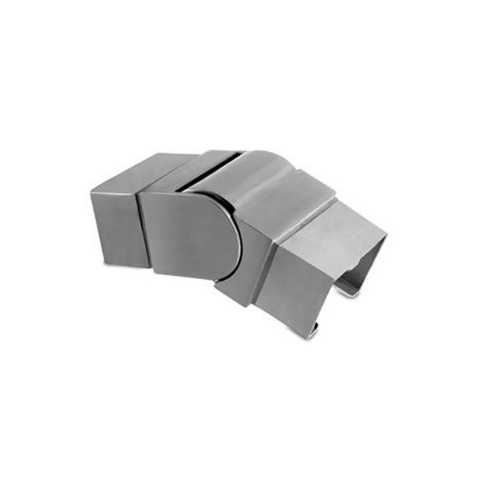 Square Glass Cap Rail Adjustable Angle Fitting Down | House of Forgings ...