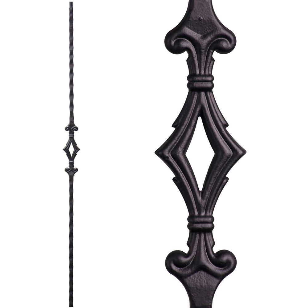2.9.3 Single Diamond Iron Baluster | House of Forgings | Stair and ...