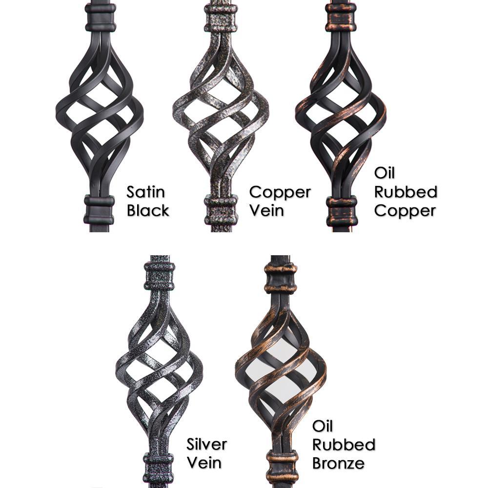 16.1.4 Double Basket Iron Baluster | House of Forgings | Stair and ...