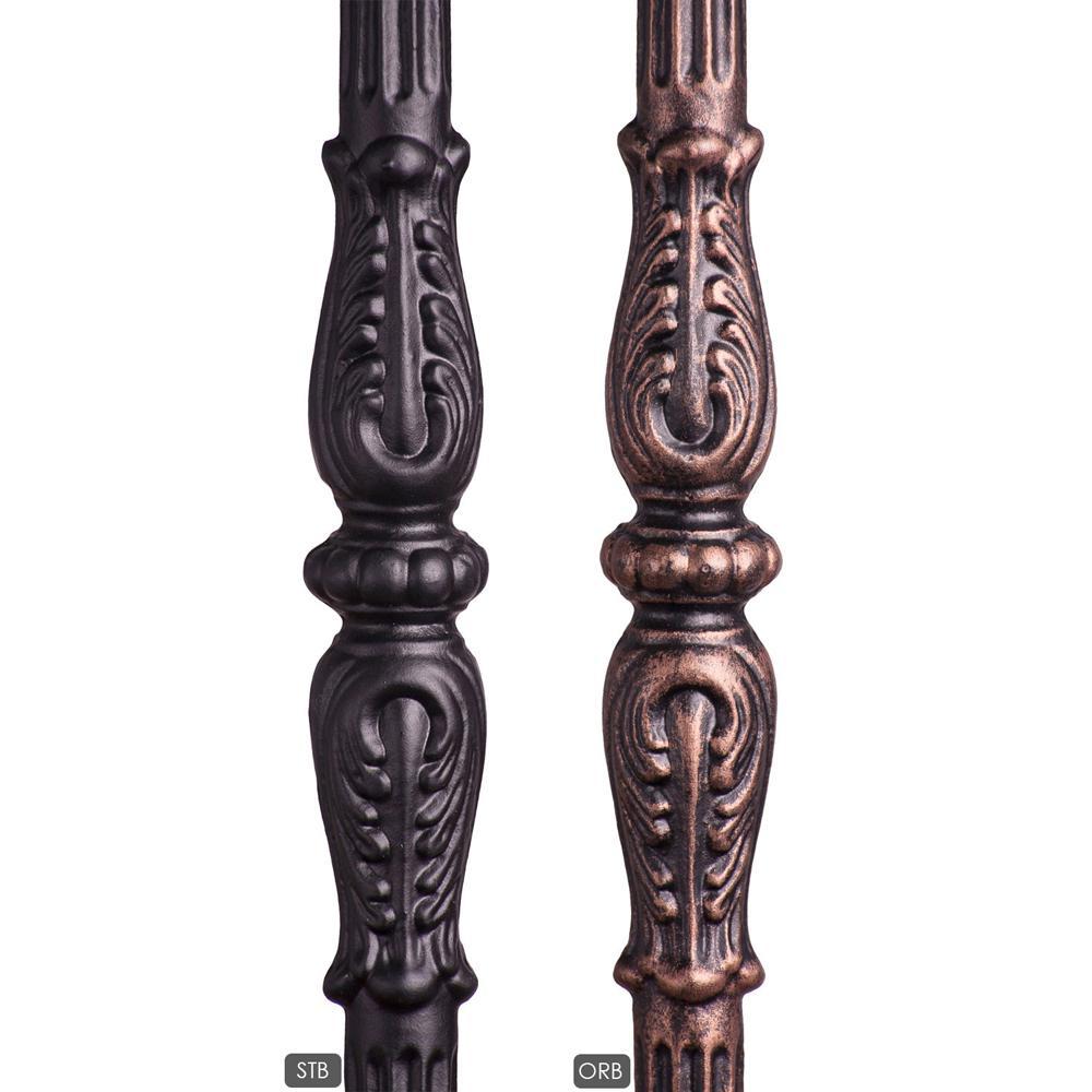 18.2.1-T Single Decorative Knuckle Iron Baluster | House of Forgings ...