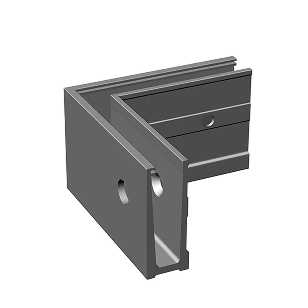 Wall Mount U Channel 120 x 45 mm | House of Forgings | Stair and ...