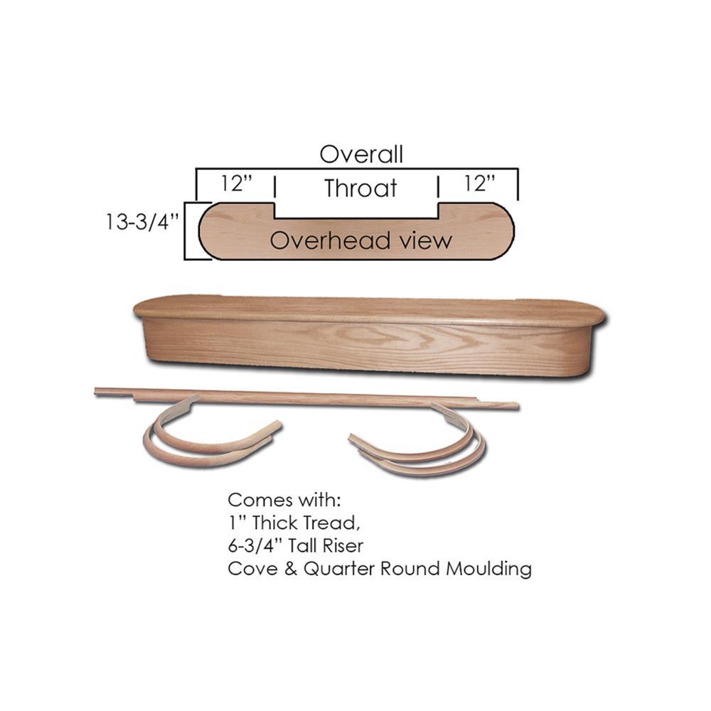 8015-54 – 54″ Double End Starting Step | House of Forgings | Stair and ...